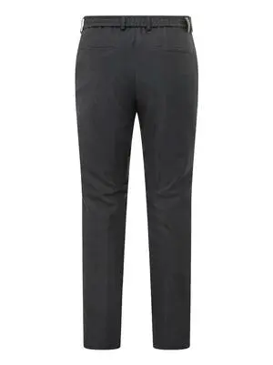 BOSS Straight-leg Trousers - Black