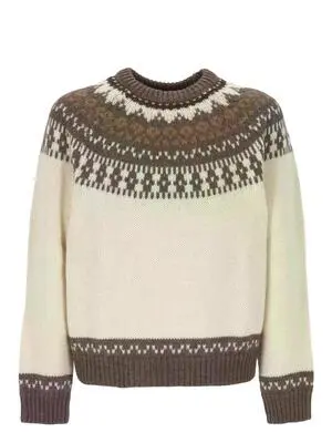 Altea Fair Isle-knit Sweater - Neutrals