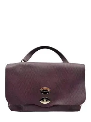 ZANELLATO Postina Cashmere Blandine Tote Bag Purple