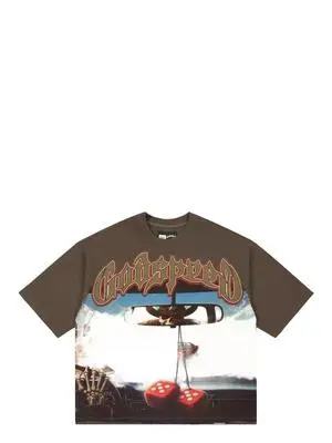 GODSPEED On The Run Ii Graphic-print T-shirt - Brown