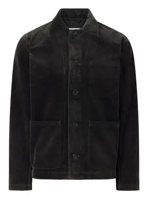 Nn07 Morgan 50004 Organic Cotton-corduroy Chore Jacket - Green