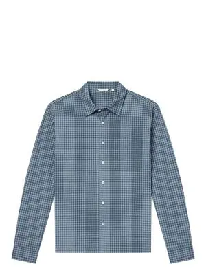 Aimé Leon Dore Checked Poplin Shirt - Blue