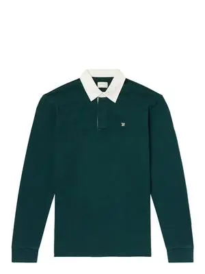 Aimé Leon Dore Cotton-jersey Polo Shirt - Green