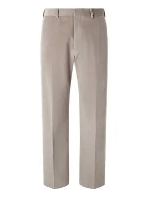 Paul Smith Straight-leg Cotton-stretch Corduroy Suit Trousers - Neutrals