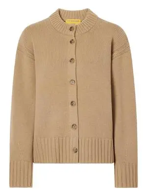 Guest In Residence Cozy Cashmere Cardigan - Brown