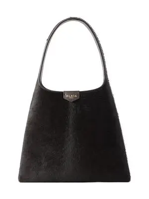 Alaïa Mini Calf Hair Shoulder Bag - Brown