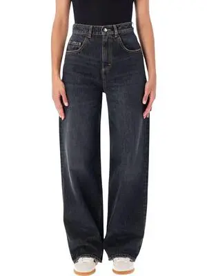 ICON DENIM LOS ANGELES Poppy High-rise Wide-leg Jeans - No