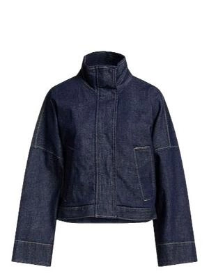 Max & Co. Minimalist Denim Jacket - Black