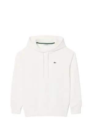 Lacoste Logo-detail Hoodie - White