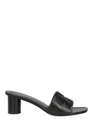 Tory Burch Minimalist High-heel Slide Sandals - Black