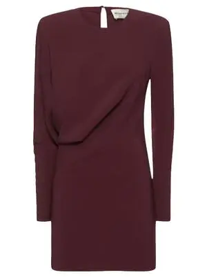 Roland Mouret Long-sleeved Mini Dress - Red