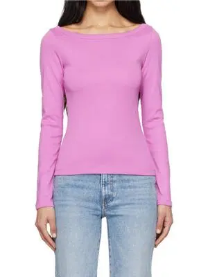 FLORE FLORE Steffi Long-sleeve T-shirt - Crocus