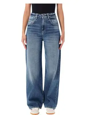 ICON DENIM LOS ANGELES Icon Denim Poppy High-Rise Wide-Leg Jeans