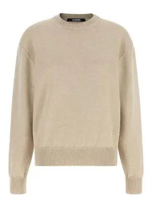 Jacquemus La Maille Moulin Crewneck Knitted Jumper - No