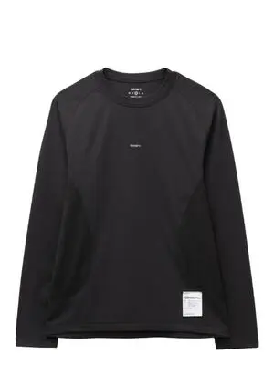 Satisfy Crew-neck T-shirt - Black