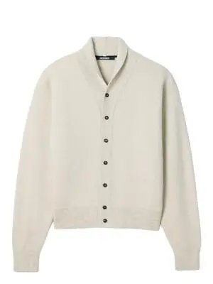 Jacquemus Button-up Knit Cardigan - Light Beige
