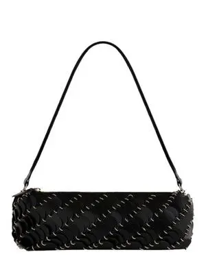 Rabanne Disc-embellished Shoulder Bag - Black
