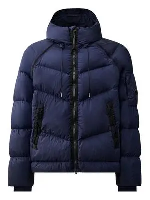 C.P. COMPANY Hooded Quilted Down Jacket - No