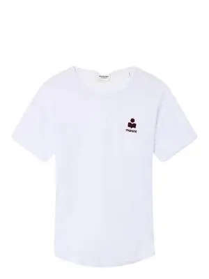 Isabel Marant Étoile Logo-print T-shirt - White