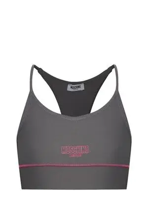 Moschino Detail Training Top - Grey