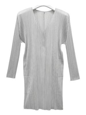 ISSEY MIYAKE Pleated Cardigan