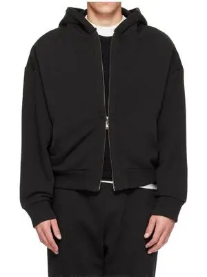 ENTIRE STUDIOS Thermal Hood Jacket - Black