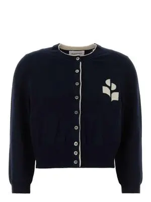 Isabel Marant Étoile Lona Crewneck Cardigan - Navy