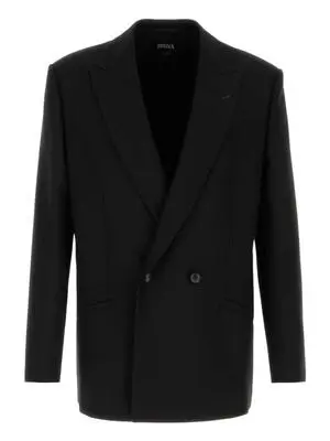 ZEGNA Zegna Z Luxury Tailoring Double-Breasted Blazer