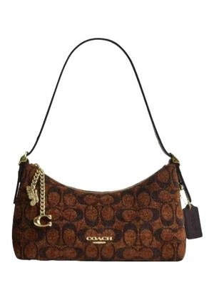 COACH Zippered Handbag - Brown