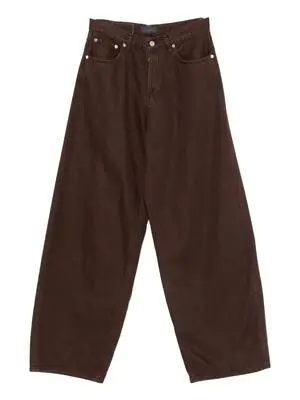HAIKURE Wide-leg Jeans Brown