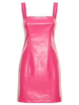 ROTATE BY BIRGER CHRISTENSEN Herlina Coated Viscose Mini Dress