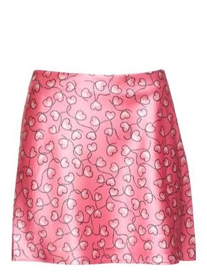 ROTATE BY BIRGER CHRISTENSEN Printed Midi Skirt