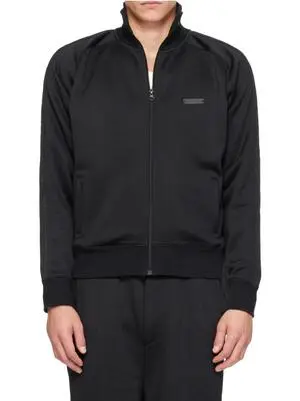 ENTIRE STUDIOS Stand-collar Zip-up Casual Jacket - Black