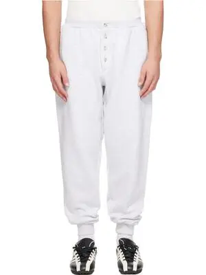 ENTIRE STUDIOS Button-detail Sweatpants