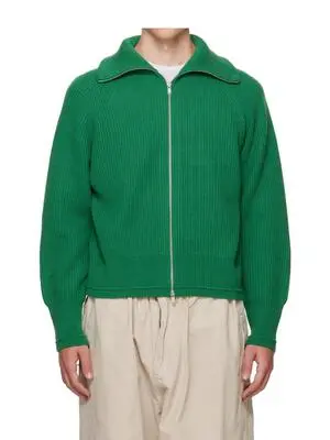 ENTIRE STUDIOS Blimp Zip-up Cardigan - Green