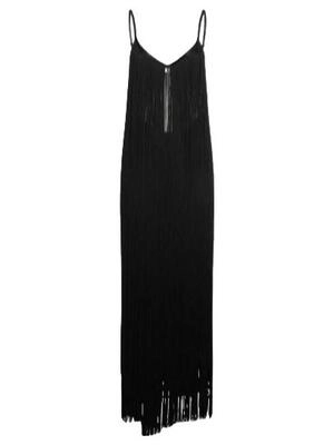 Alexander Wang Tassel Mesh Dress - Black