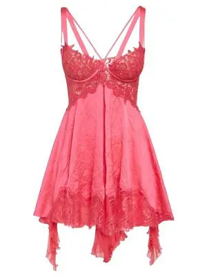 VERSACE Lace Mini Dress