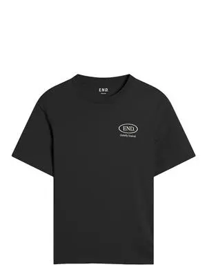 END. Worn Established T-shirt - Cinder Black
