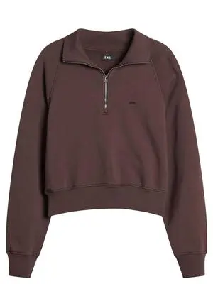 END. Classic Quarter Zip - Chocolate