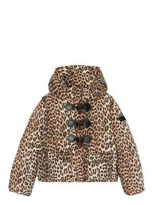 GANNI Mini Puffer Brown
