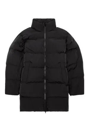 DIESEL® Longline Down Jacket - Black