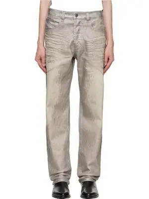 DIESEL® 2010 D-macs Straight Jeans - Grey