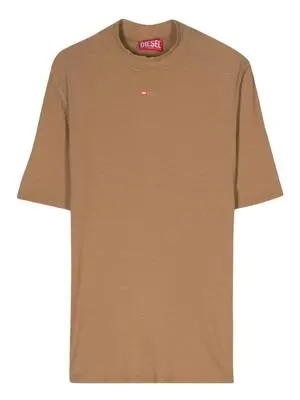DIESEL® Logo-embroidered T-shirt