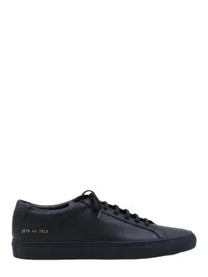 COMMON PROJECTS Flat-soled Sneakers - Black