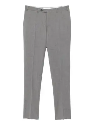 Canali Pleated Trousers - Grey