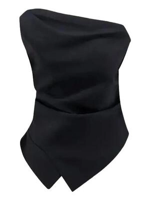 RÓHE Asymmetric Viscose-blend Top