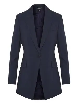 Theory Single Breasted Blazer - Blue