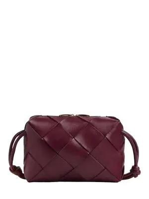 BOTTEGA VENETA Logo Knitted Shoulder Bag