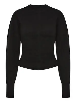 ST. AGNI Cinched Cashmere Jumper