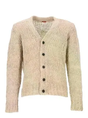 Barena Venezia Cigalon Chunky-knit Cardigan - Neutrals